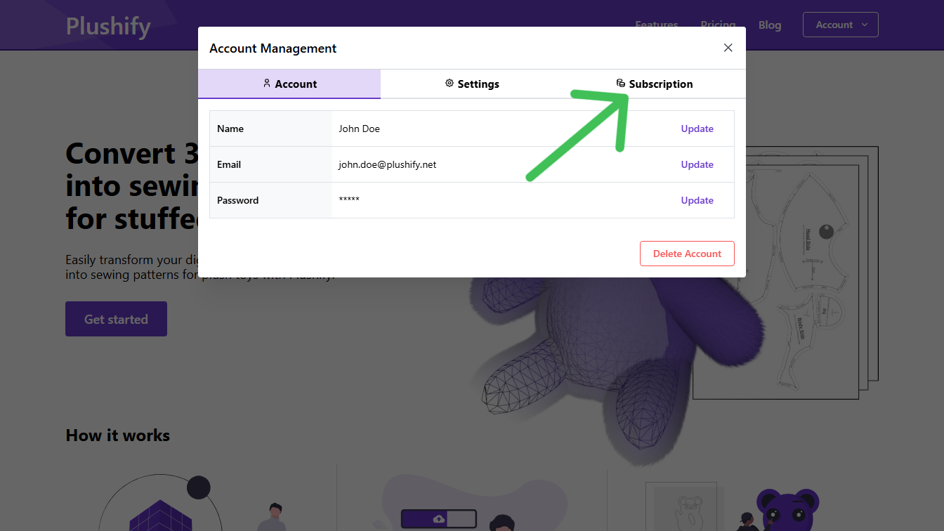 Your Account | Plushify Guide